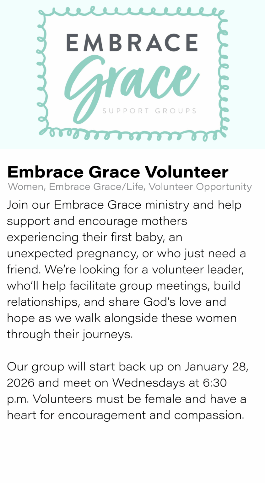 Events & Activities - Grace Lutheran Church